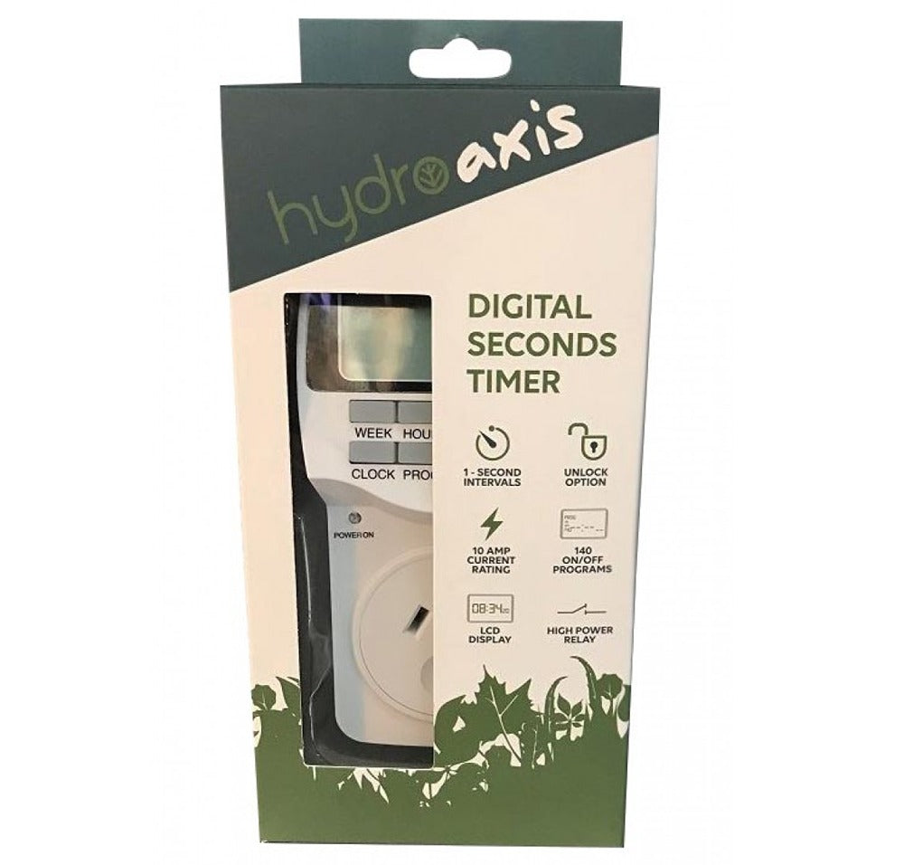 Hydro Axis Digital Seconds Timer – Hydro Hill Hydroponics