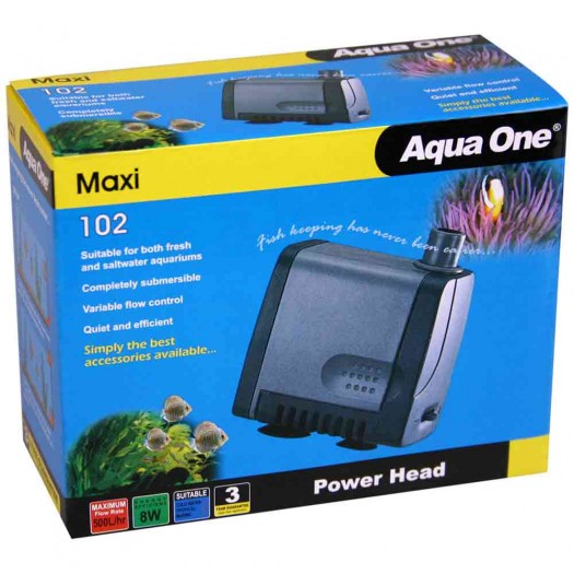Aqua One 102 Water Pump 500 L/HR – Hydro Hill Hydroponics